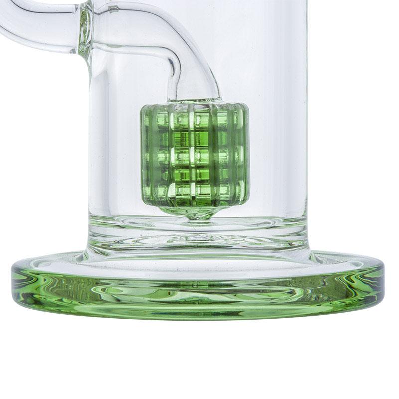 9" Matrix Perc Glass Dab Rig - Puffing Bird CA