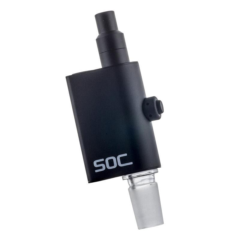 Green Showerhead Perc Dab Rig w/ SOC Tokes Vaporizer Set - Puffing Bird CA