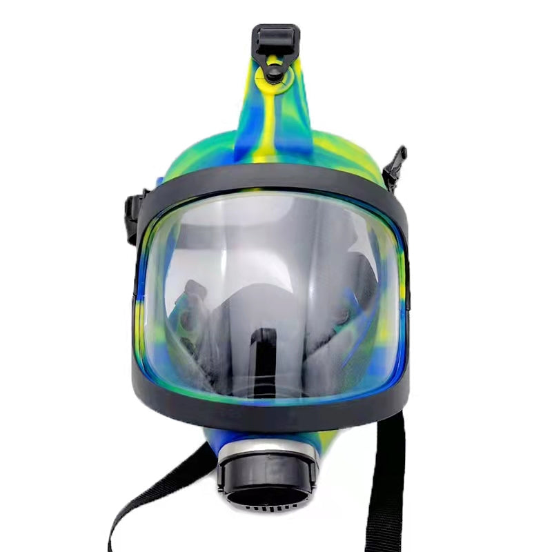 Full Face Silicone Gas Mask Bong w/ Water Pipe Bong - Puffing Bird CA