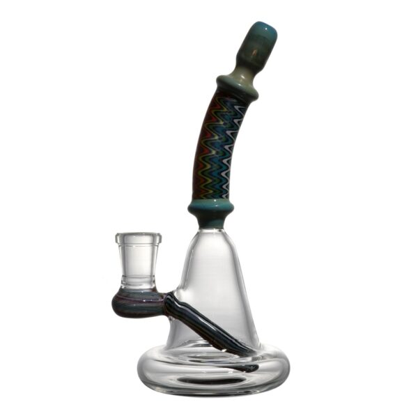 7" Mini Downstem Banger Hanger Dab Rig - Puffing Bird CA