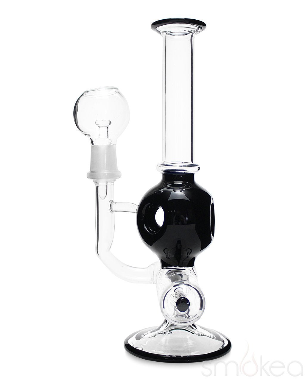 SMOKEA 8" Swiss Ball Inline Percolator Dab Rig - Puffing Bird CA
